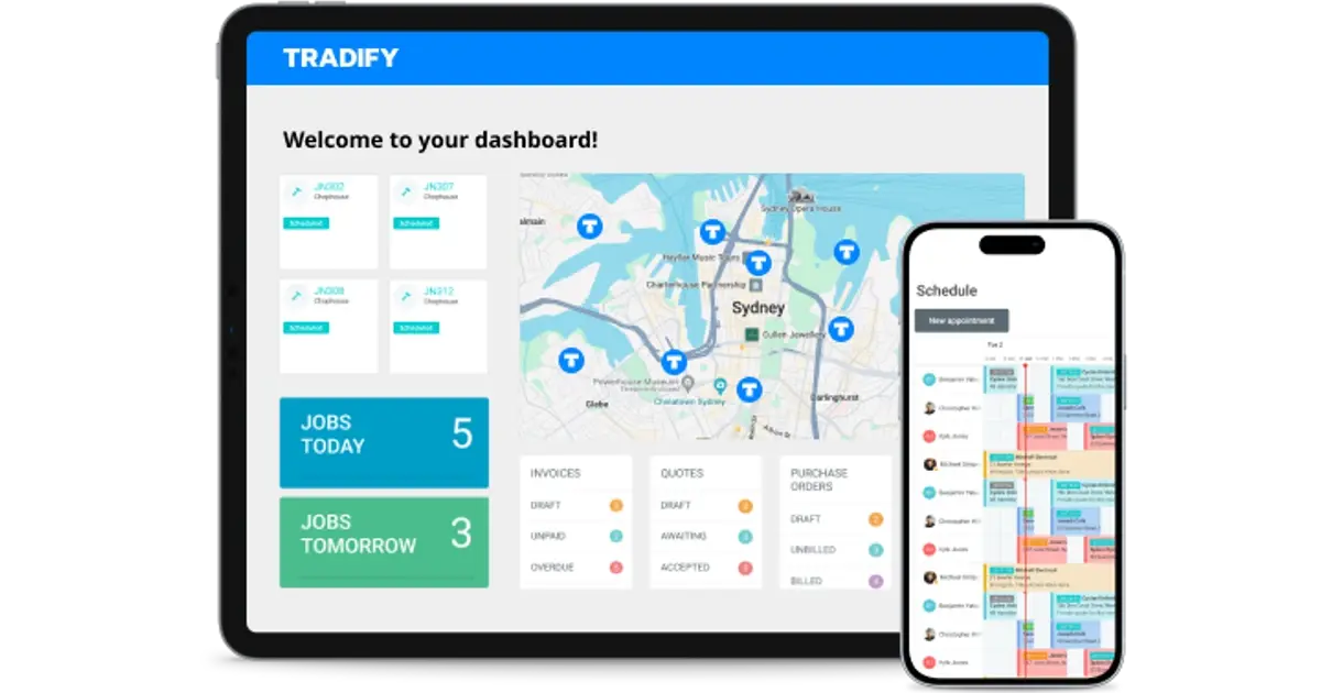 Job Management Software for Tradies | Try Free! | Tradify™